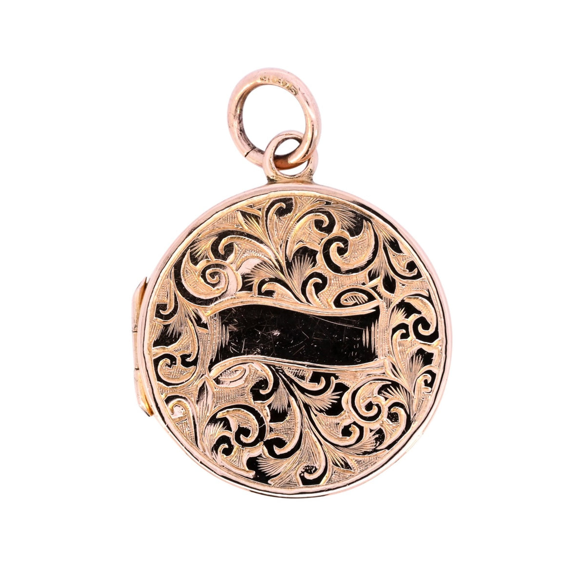 Antique 15ct Gold Chester 1909 Round 20mm Locket – Wray & Co